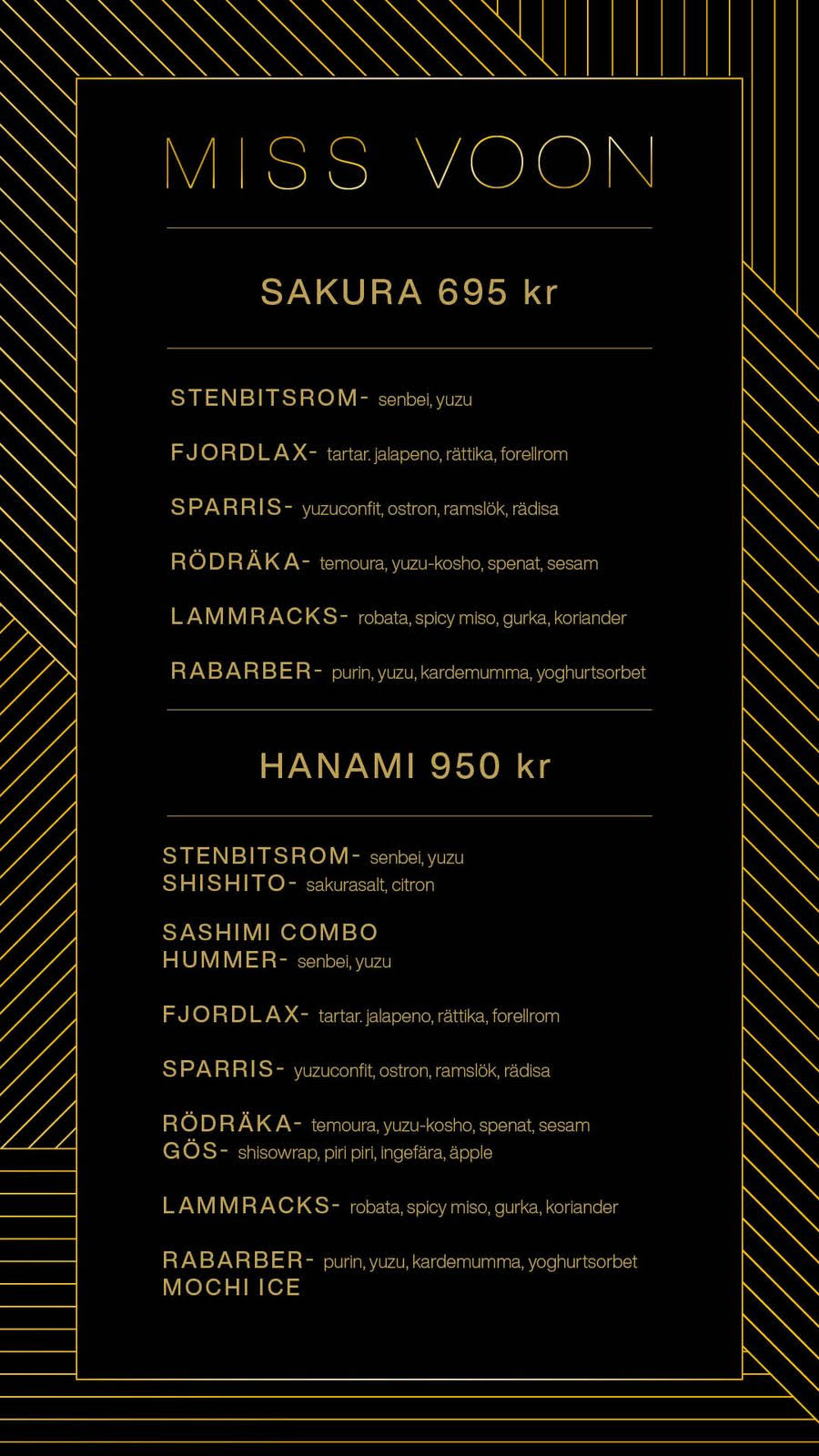 Miss Voon - Modern restaurang i Stockholm, Uppsala, Växjö och Skellefteå